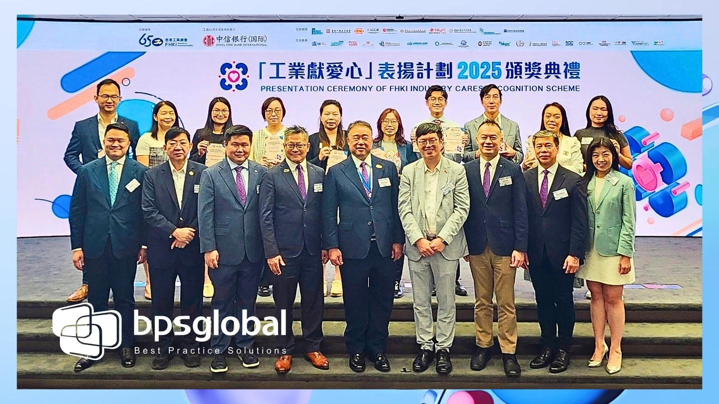 BPS Global Group Awarded 8+ Year Caring Certificate in Industry Cares Recognition Scheme of the ...